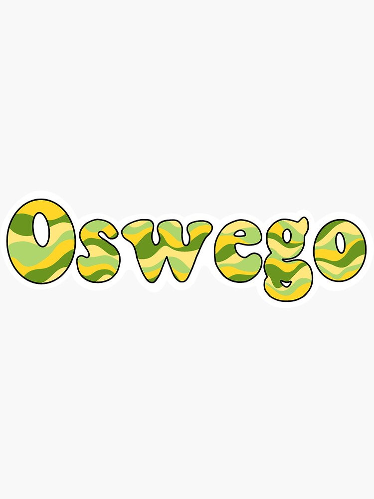 "SUNY Oswego Sticker" Sticker by sundesigns01 | Redbubble