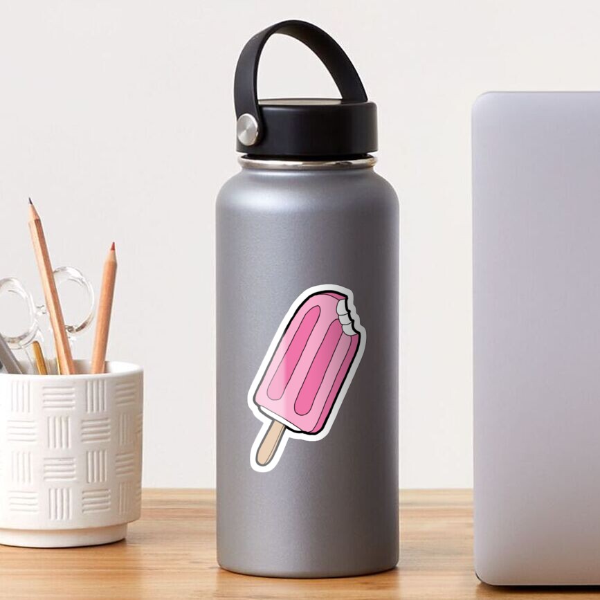 "Pink Popsicle" Sticker for Sale by LaylaTyree | Redbubble