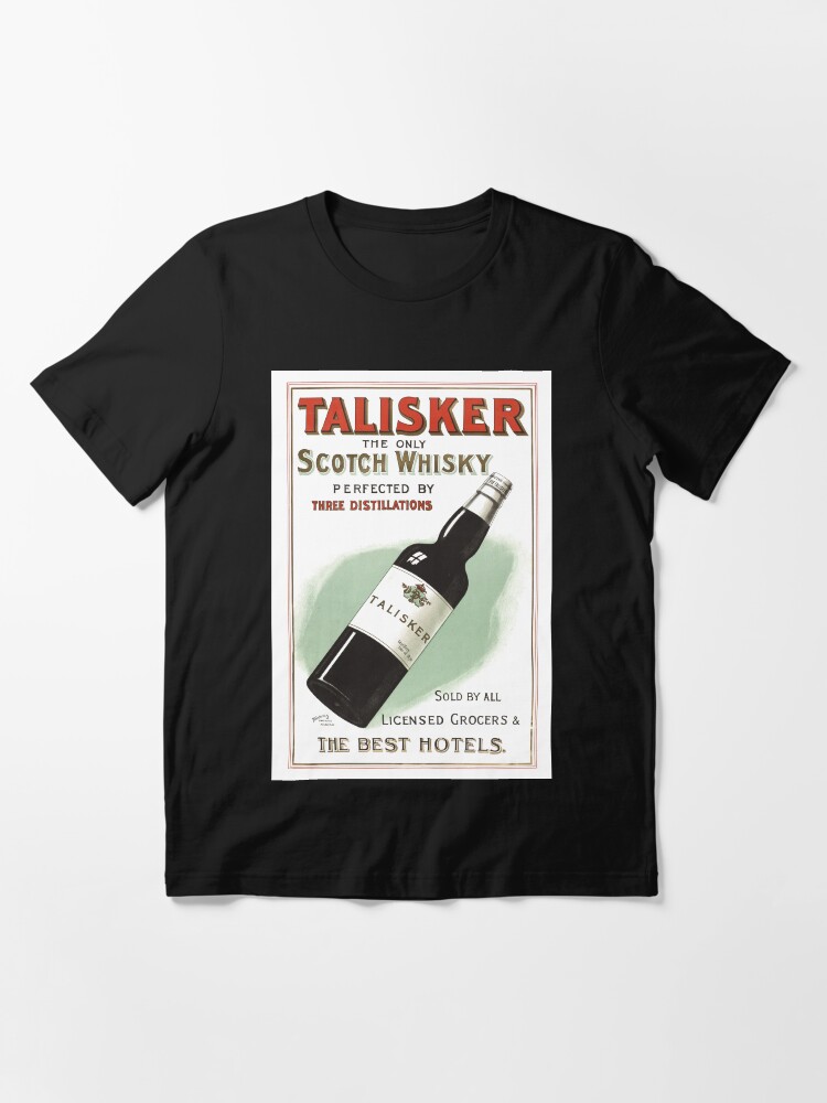 "Talisker Scotch Whisky Australian Vintage Poster" Essential T-Shirt ...