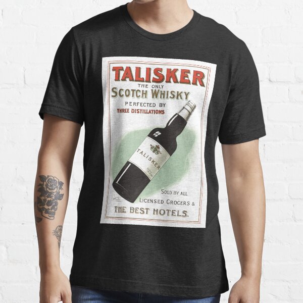 "Talisker Scotch Whisky Australian Vintage Poster" Essential T-Shirt ...