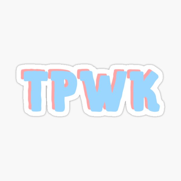 "TPWK w/ Fine Line Colors" Sticker by joannanewbold | Redbubble