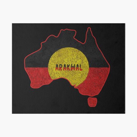 " Aboriginal Map Arakwal" Art Board Print by GuessDesigns | Redbubble