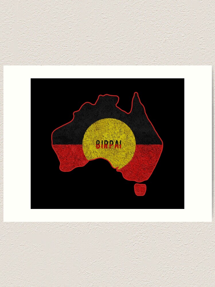 "Aboriginal Map Birpai" Art Print by GuessDesigns | Redbubble