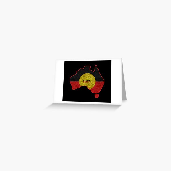 "Aboriginal Map Birpai" Greeting Card for Sale by GuessDesigns | Redbubble