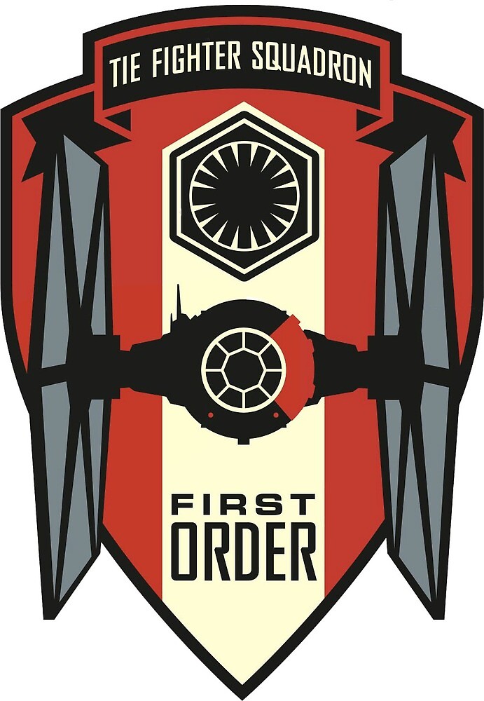 "First Order Fighter Squadron Emblem" by Spoons2 McGee | Redbubble