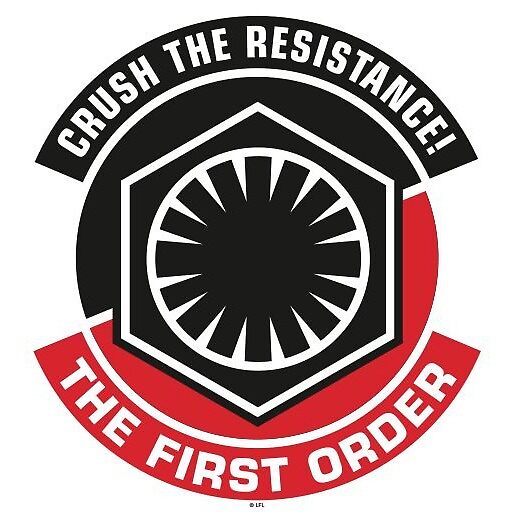 "First Order: Crush The Resistance Emblem" by Spoons2 McGee | Redbubble