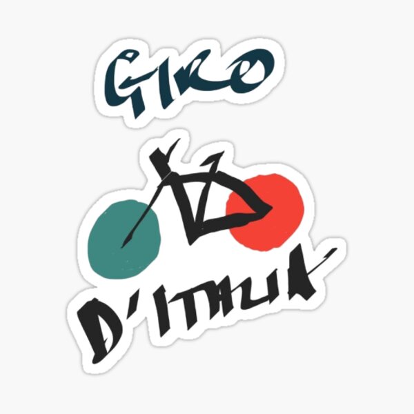 "Giro D'Italia" Sticker for Sale by DomGDesign | Redbubble