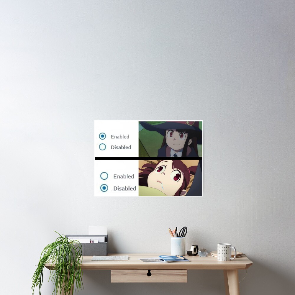 "Akko Meme" Poster for Sale by dumbanimememes | Redbubble