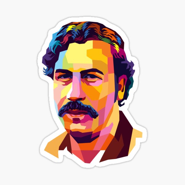 "escobar" Sticker for Sale by Maxwarni | Redbubble