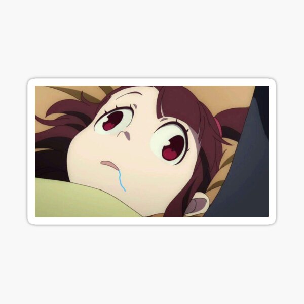 Pegatina «Akko Meme 3» de dumbanimememes | Redbubble