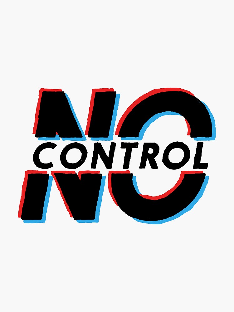 "One Direction No Control" Sticker by macy-b | Redbubble