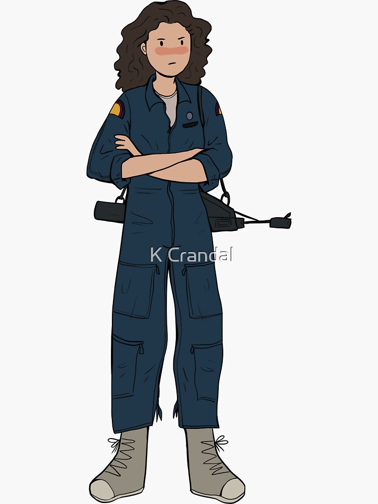 "Ripley" Sticker for Sale by katecrandal | Redbubble