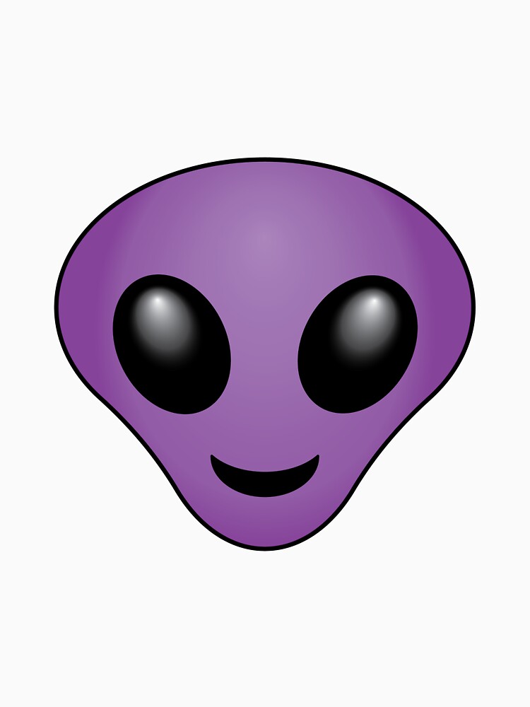 "Purple Alien Head" T-shirt by KeeksDesigns | Redbubble