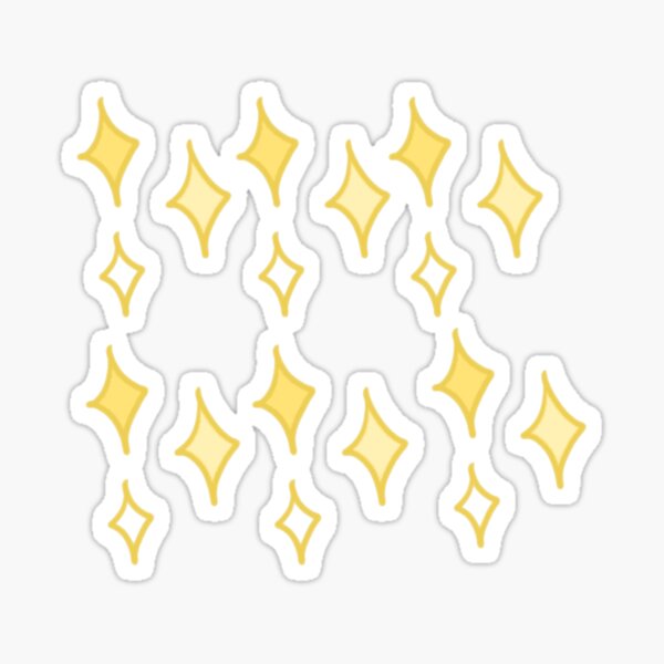 "Star sticker pack" Sticker by stickersmaya1 | Redbubble
