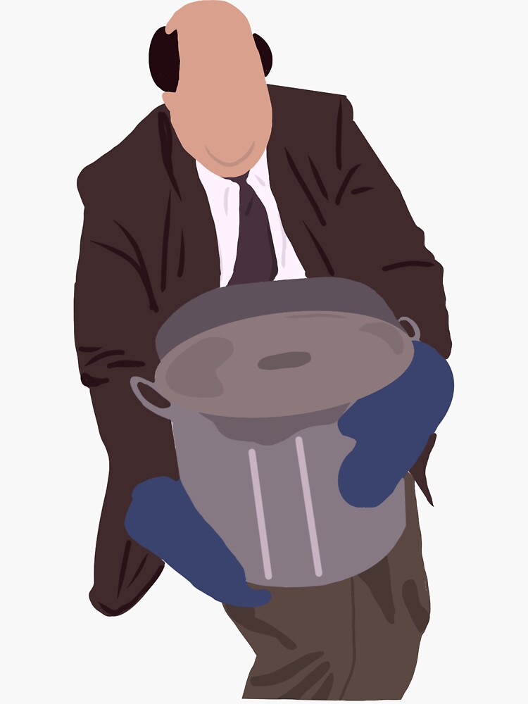 "kevin’s famous chili" Sticker for Sale by marianasada | Redbubble