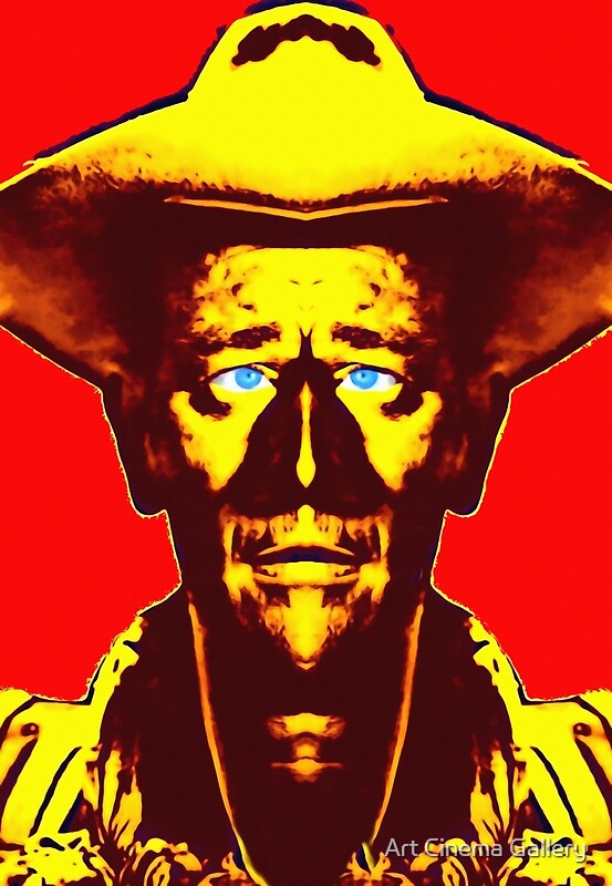"John Wayne, alias in Fort Apache" by Art Cinema Gallery | Redbubble