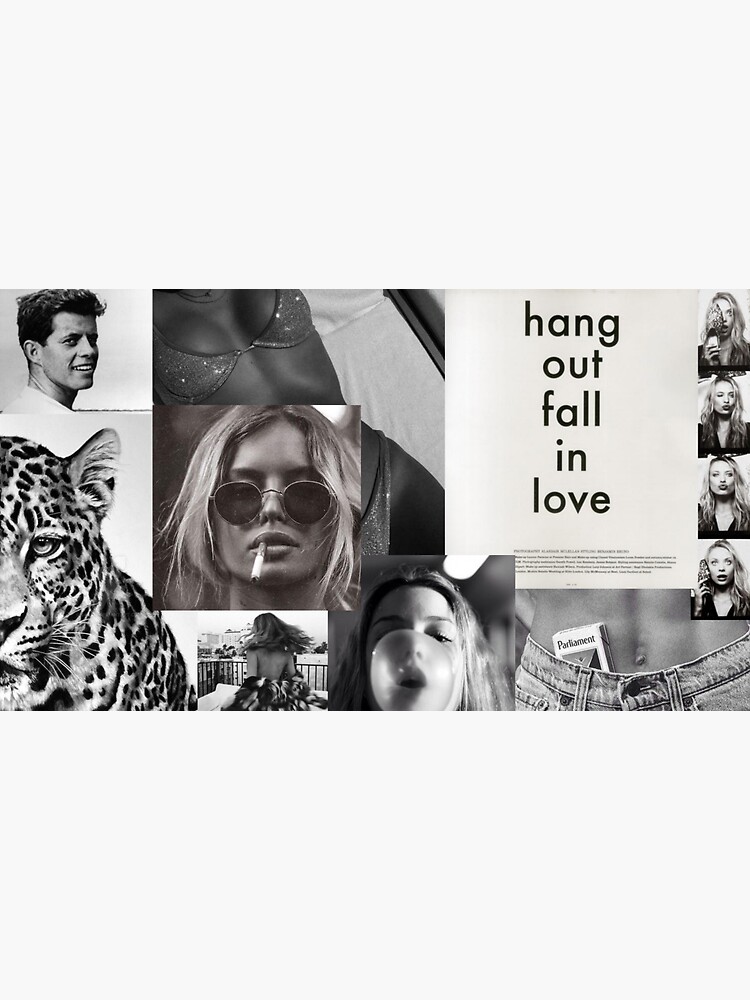 "BW Collage " Sticker by mags-graphics | Redbubble