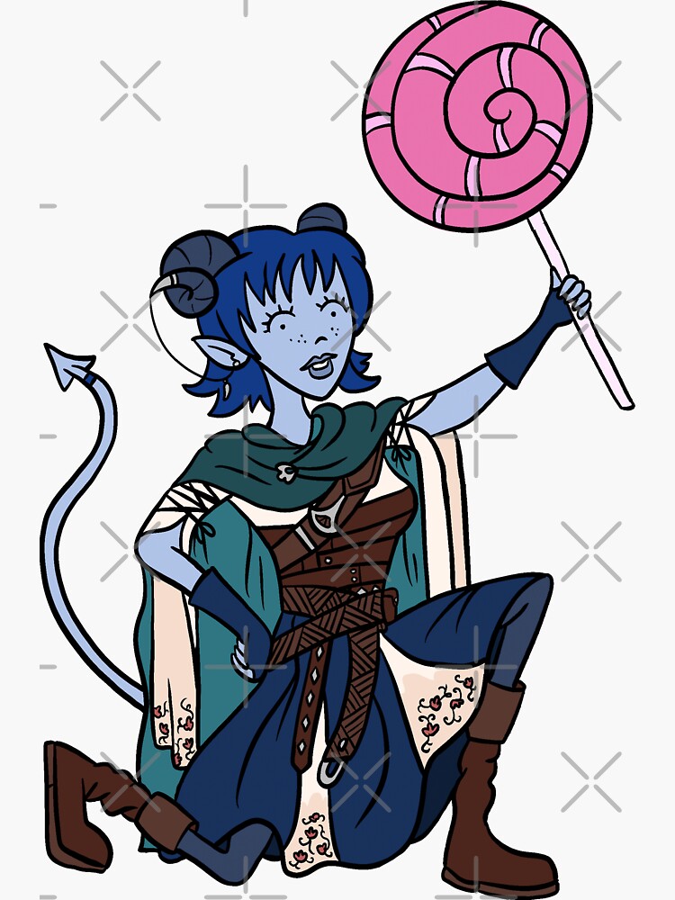 "Jester Lavorre - Critical Role" Sticker for Sale by KrisKarlson ...
