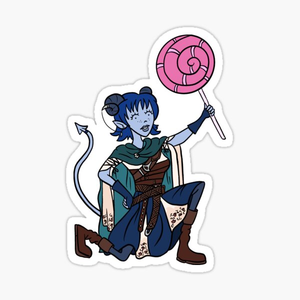 "Jester Lavorre - Critical Role" Sticker for Sale by KrisKarlson ...