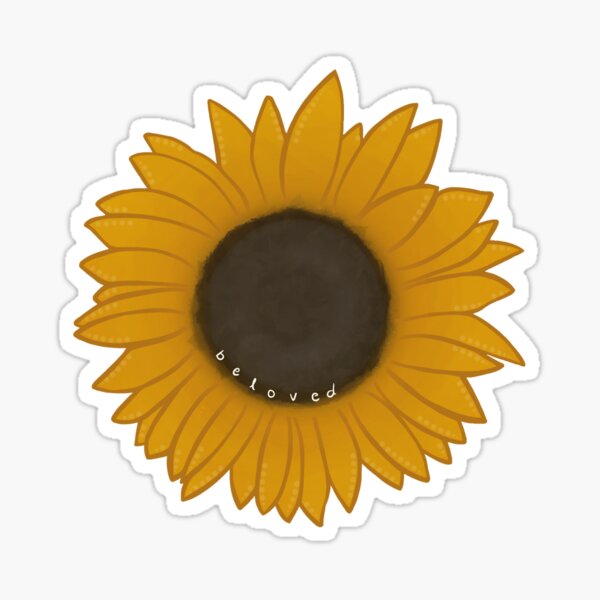 "Sunflower" Sticker by ferflores27 | Redbubble