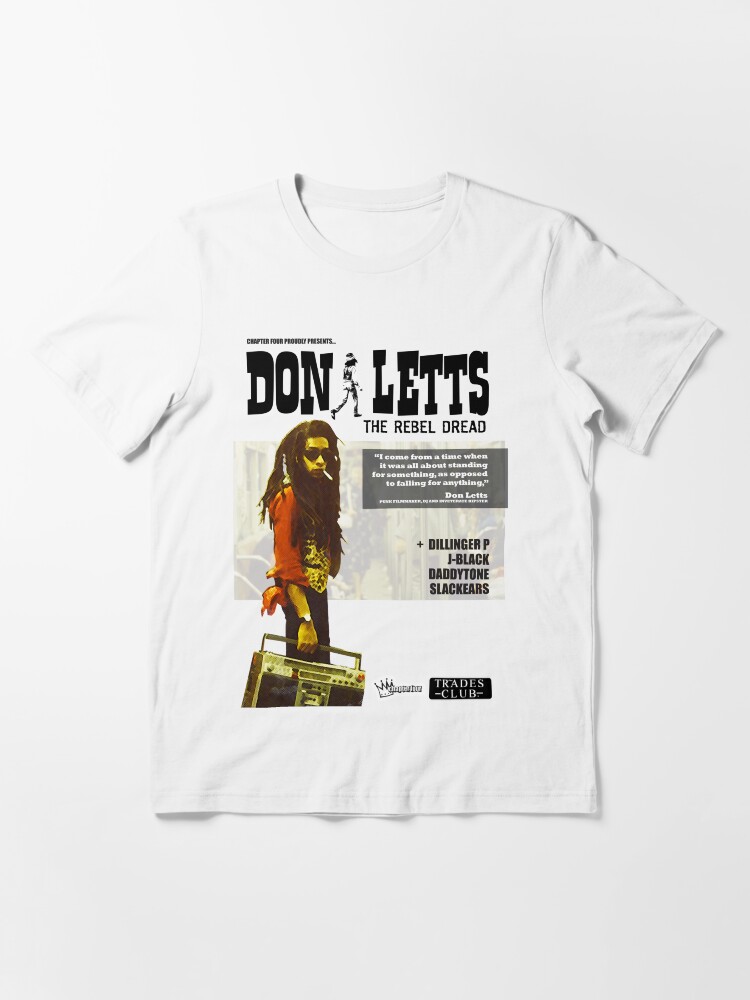 "The Rebel Dread" T-shirt for Sale by Daddytone | Redbubble | don letts ...