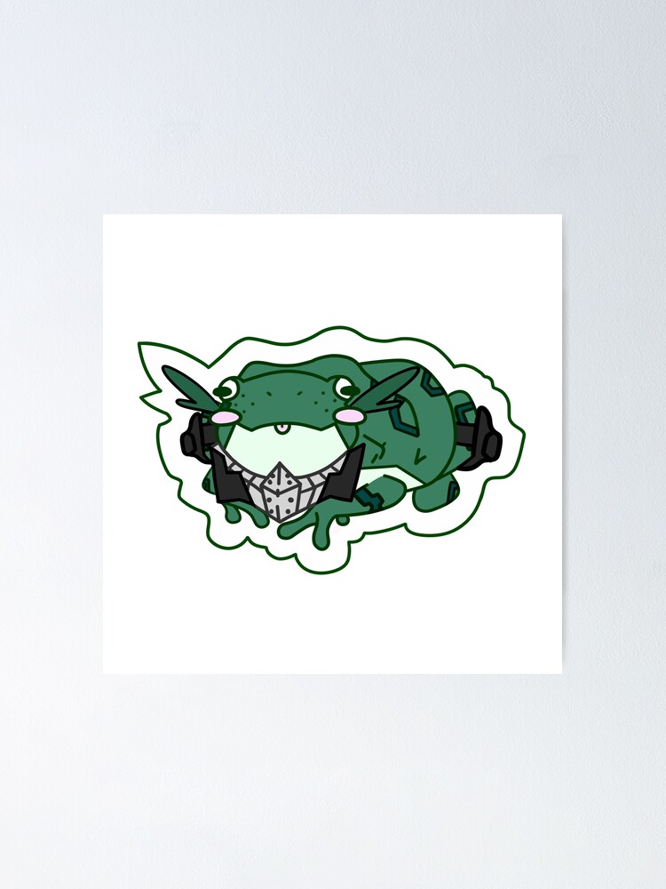 "Izuku Midoriya Deku Frog" Poster by capreis | Redbubble