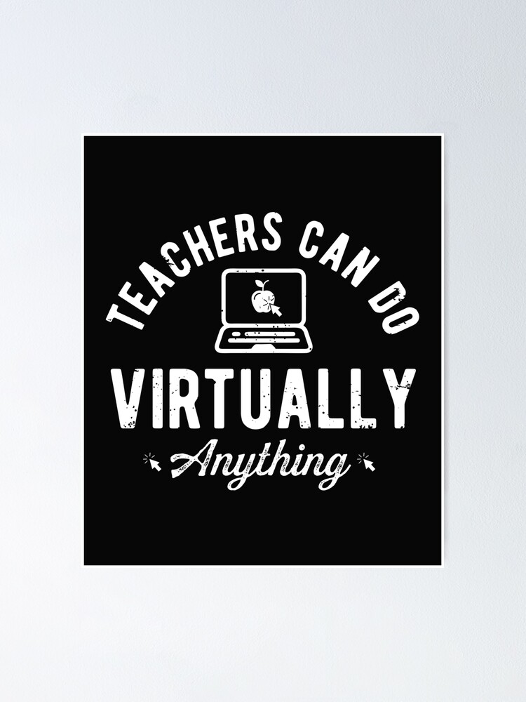 "Funny Teachers Can Do Virtually Anything Inspirational Quote Online ...