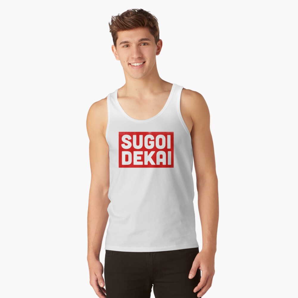 "sugoi dekai t-shirts" Sticker for Sale by FanaticTee | Redbubble