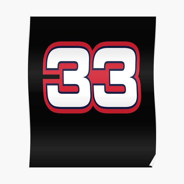 "Max Verstappen 33 Redbull" Poster von Lanavandenbergh | Redbubble