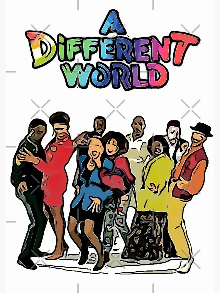 "A Different World" Spiral Notebook for Sale by GeenaRae | Redbubble