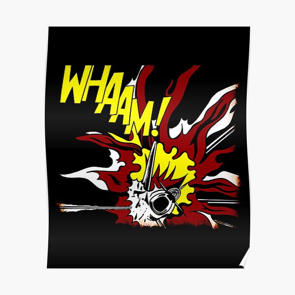 Roy Lichtenstein Whaam Posters | Redbubble