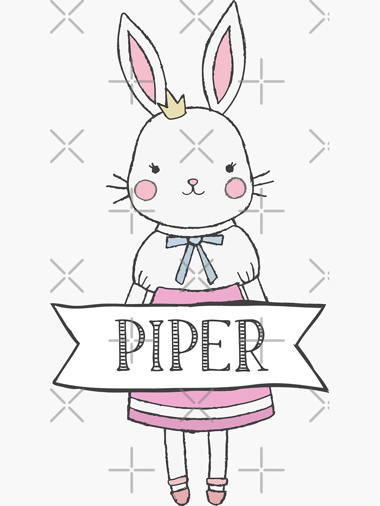 "Piper" Sticker by A-Personalised | Redbubble