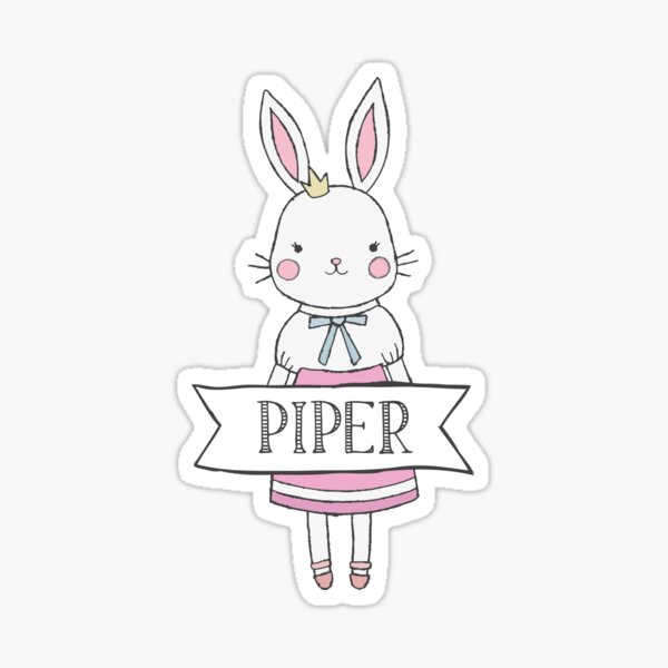 "Piper" Sticker by A-Personalised | Redbubble