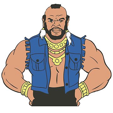 "Mister T - Animated Cartoon Series" Sticker for Sale by vintagepieter ...