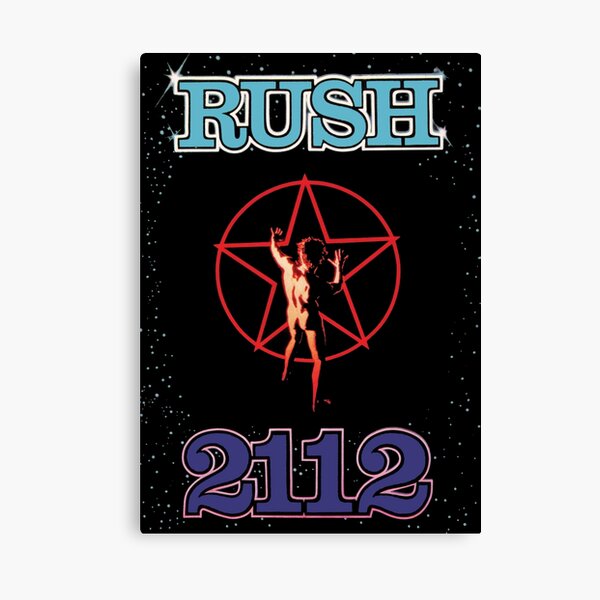 Rush Band Canvas Prints | Redbubble