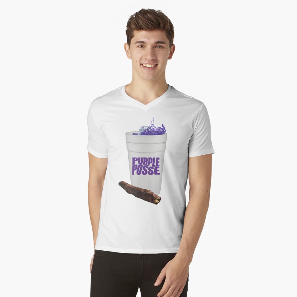 "PURPLE POSSE - DOUBLE CUP" Sticker by JuicySchinken | Redbubble