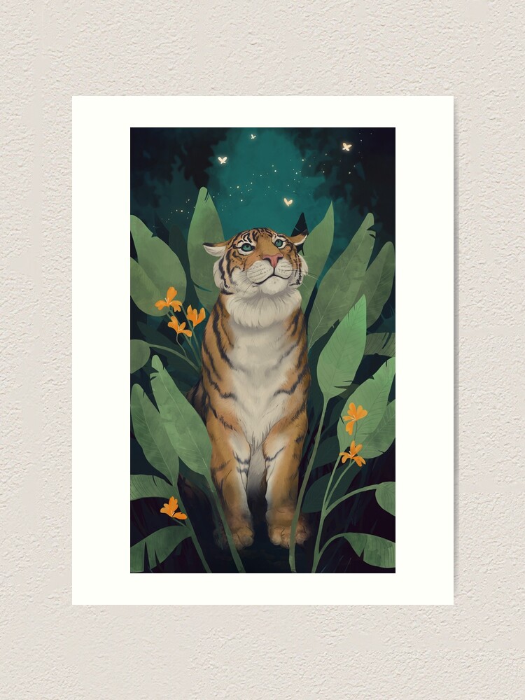 "Tiger Grove" Art Print for Sale by lauragraves | Redbubble