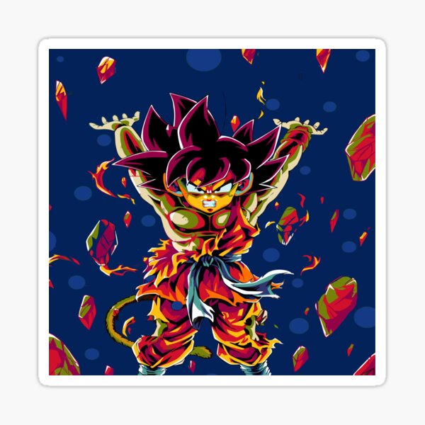 "Son Goku Dragon Ball" Sticker for Sale by AyyPopart | Redbubble
