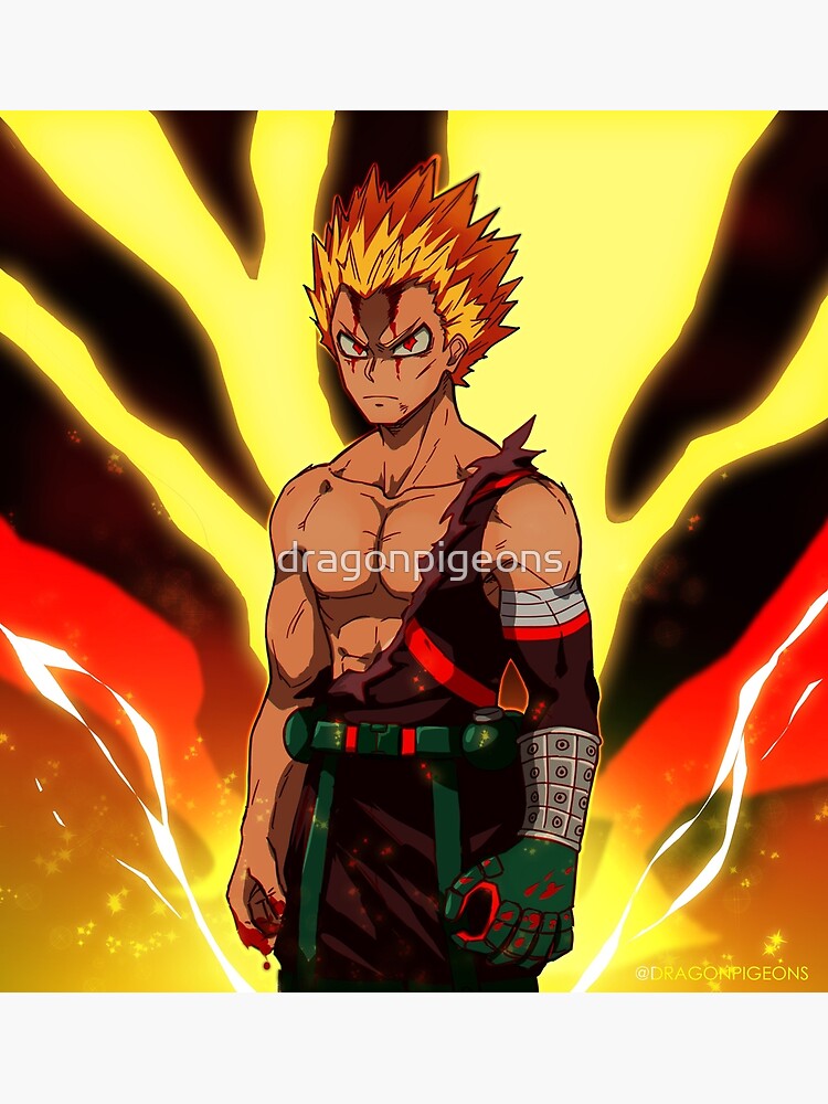 Poster « Bakugo Heroes Rising », par dragonpigeons | Redbubble