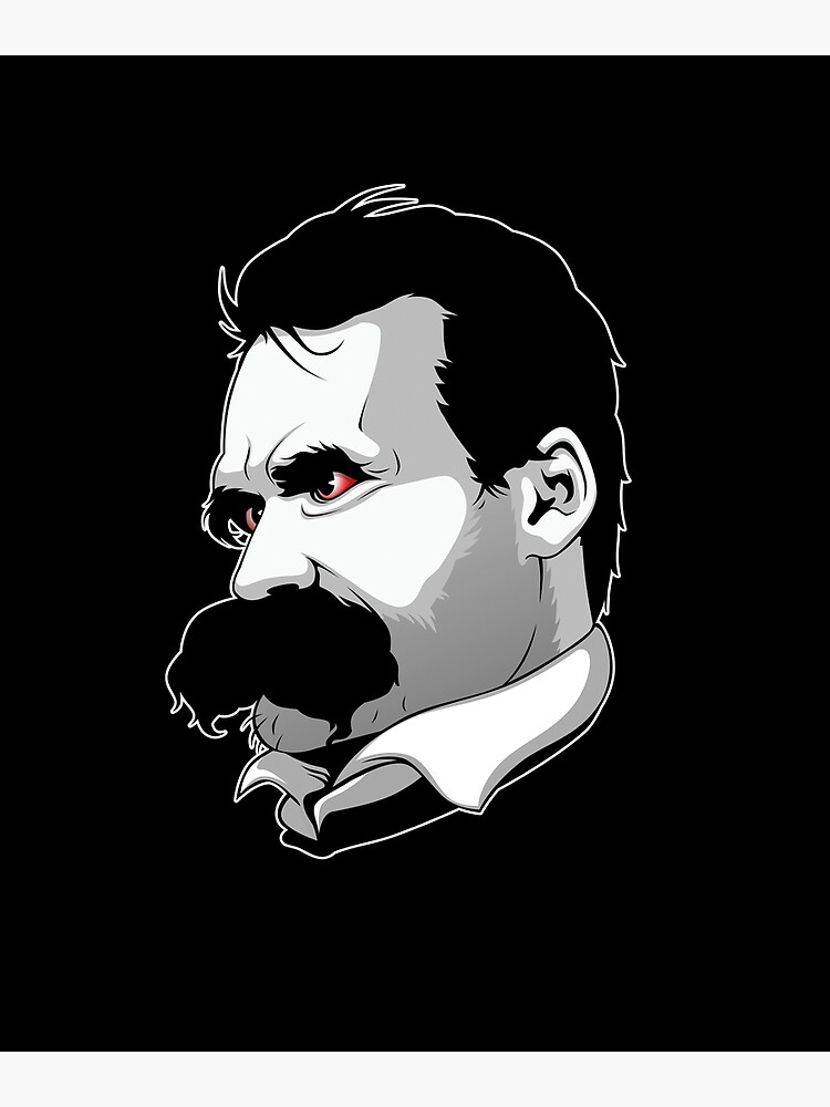 "Funny Nihilist Nietzsche Quotes for Philosophy Students" Poster for ...