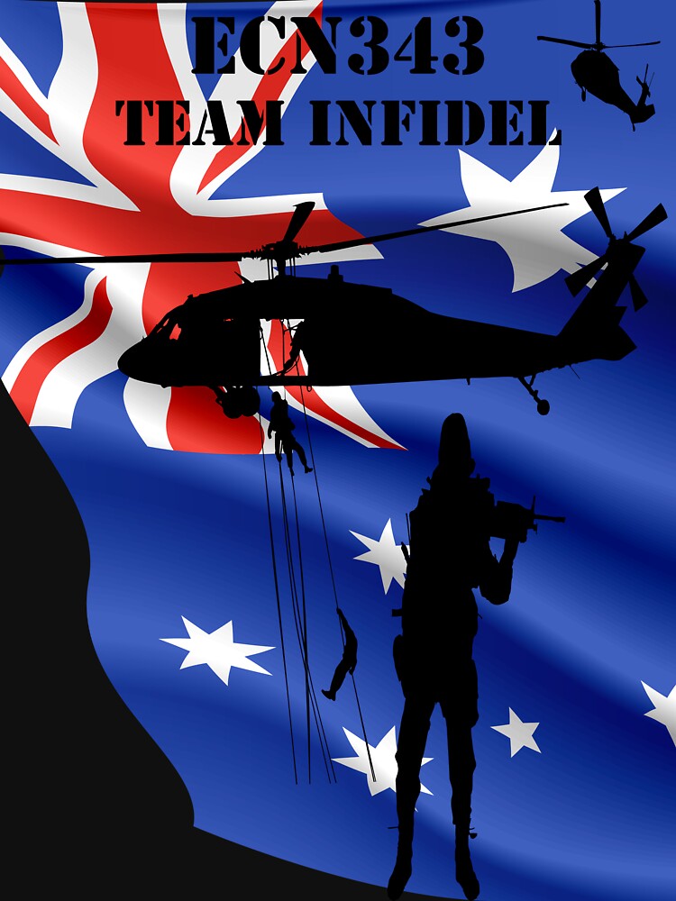"Team Infidel 2" T-shirt for Sale by RAR343 | Redbubble