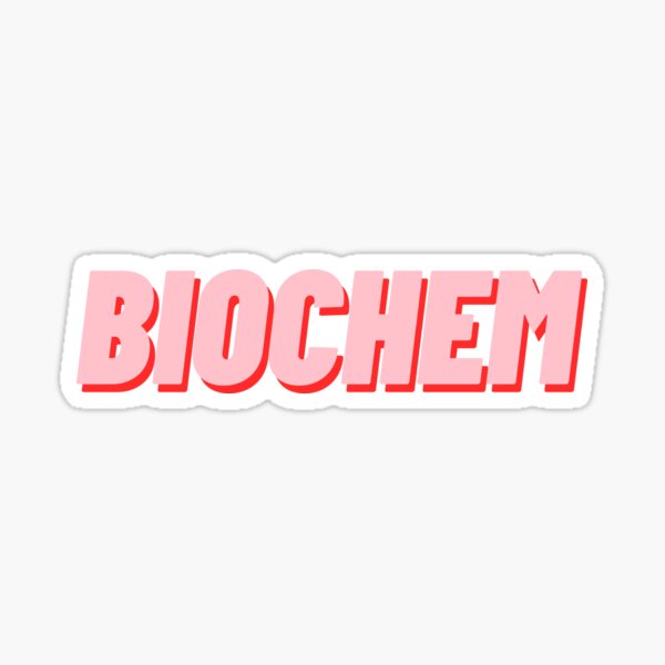 "Biochem" Sticker for Sale by polishalpaca | Redbubble