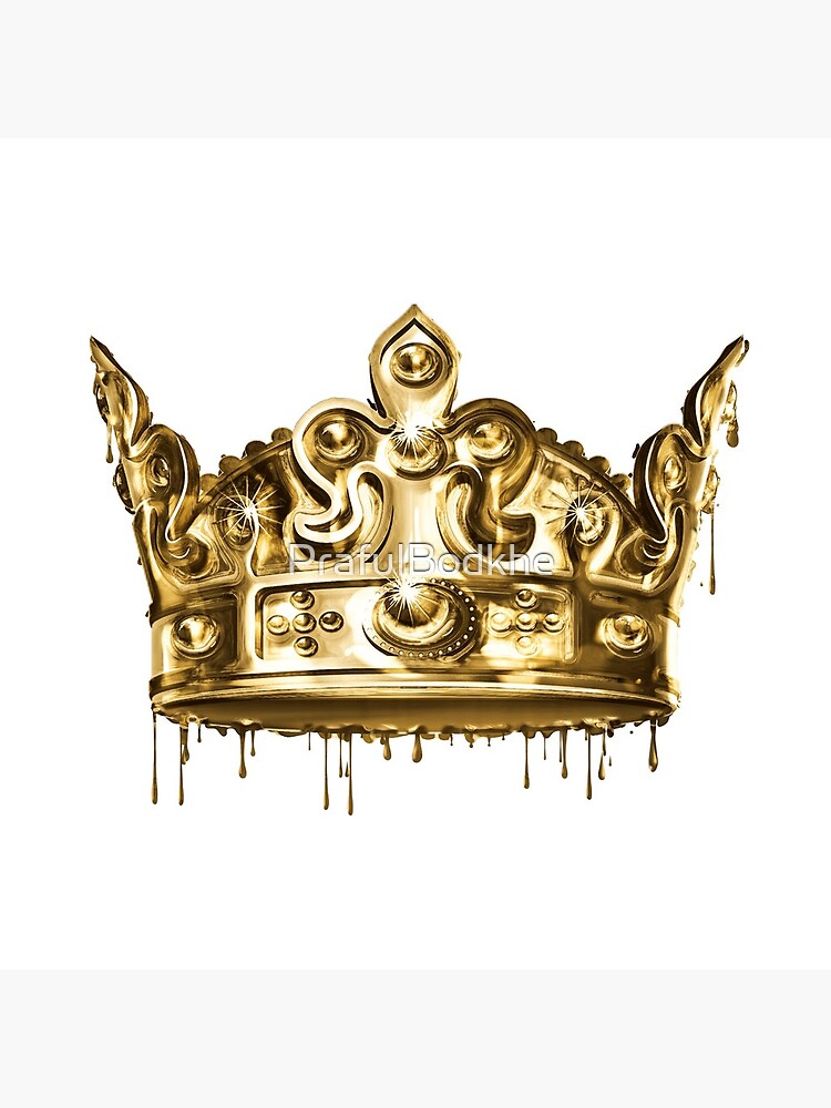"Melting Crown" Art Print for Sale by PrafulBodkhe | Redbubble