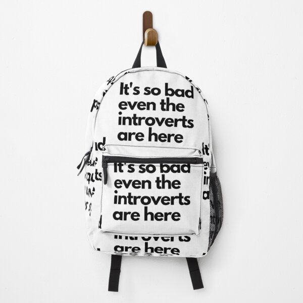 Dark Humor Backpacks | Redbubble