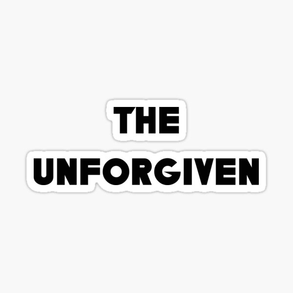 "unforgiven metallica" Sticker for Sale by davescoobysti | Redbubble