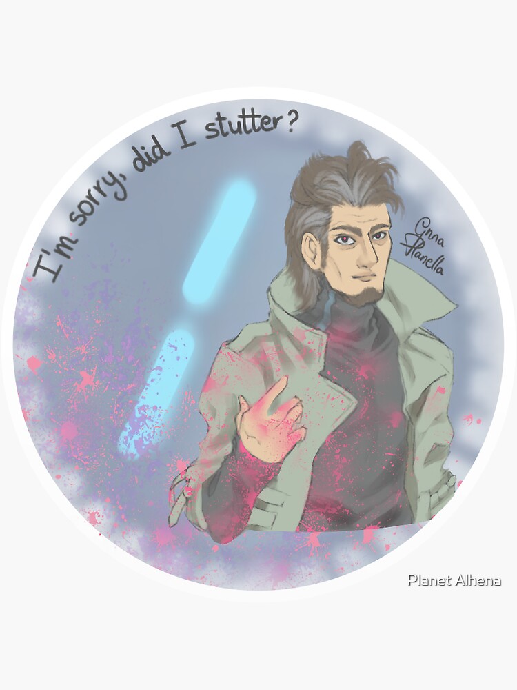"Zero Escape - 999 - Ace " Sticker by Planet-Alhena | Redbubble
