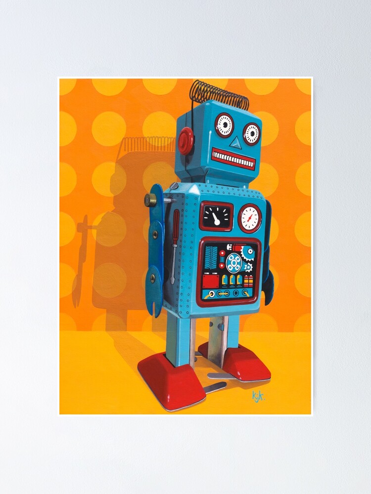 "Robert" Poster by KellyJadeART | Redbubble
