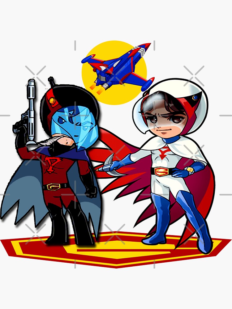 "Battle of the Planets Mark and Jason Gatchaman " Sticker for Sale by ...