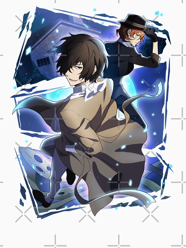 "Chuuya and Dazai BSD" T-shirt for Sale by LokittyLevi | Redbubble ...