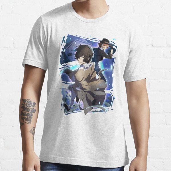 "Chuuya and Dazai BSD" T-shirt for Sale by LokittyLevi | Redbubble ...